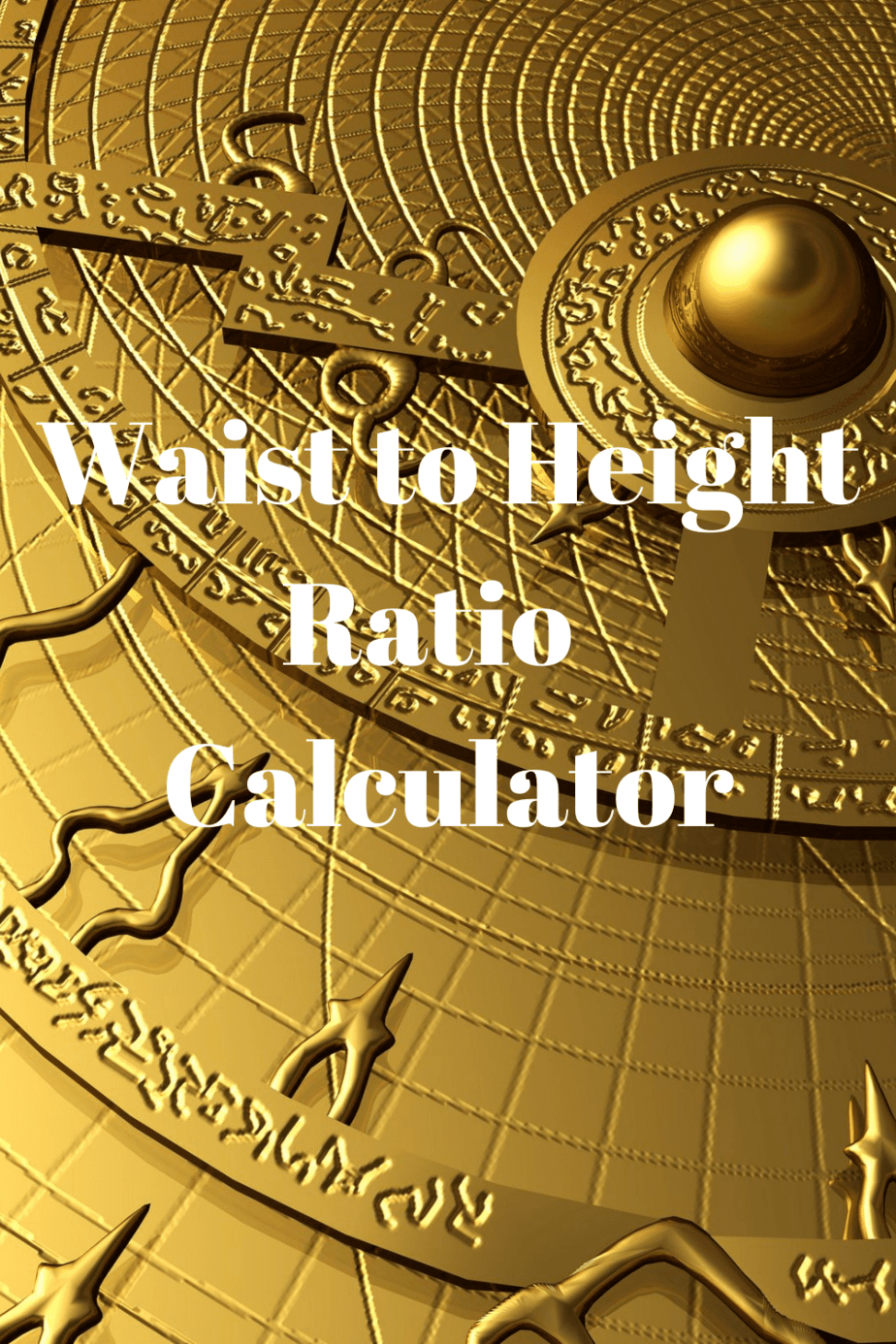 Waist to Height Ratio Calculator - Vegetarian Blog - Vegan Tips - Recipes